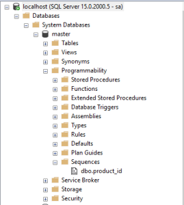 SQL Server Sequence - Tutorialsbook